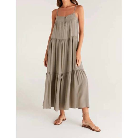 Z Supply | Dresses | New Z Supply Waverly Maxi Dress In Smoke Sage ...